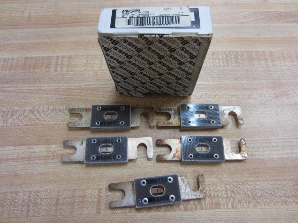 Bussmann ANN-200 Buss Limiter Fuses ANN200 (Pack of 5): Amazon.com ...