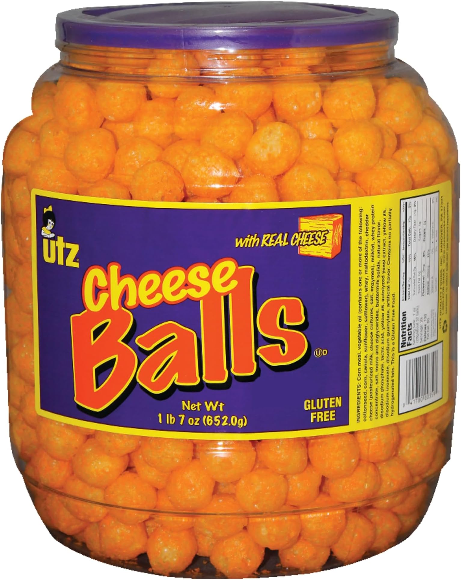 Amazon.com: Planters Original Cheez Balls Cheese Flavored Snacks (2.75 ...