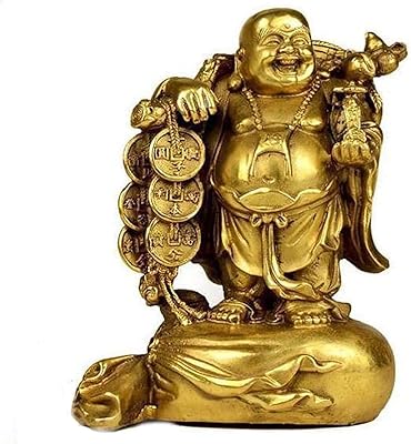 Amazon.com: Fengshui Buddha Statues for Lucky & Happiness,Laughing ...