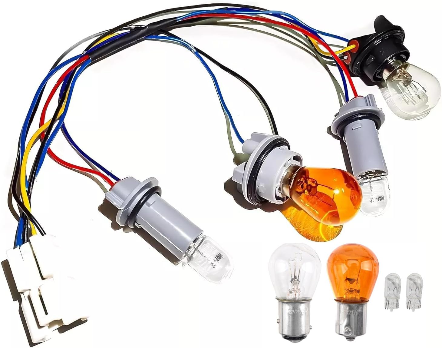Amazon.com: Tail Light Rear Lamp Socket and Wiring Harness JL3Z-13412-A ...