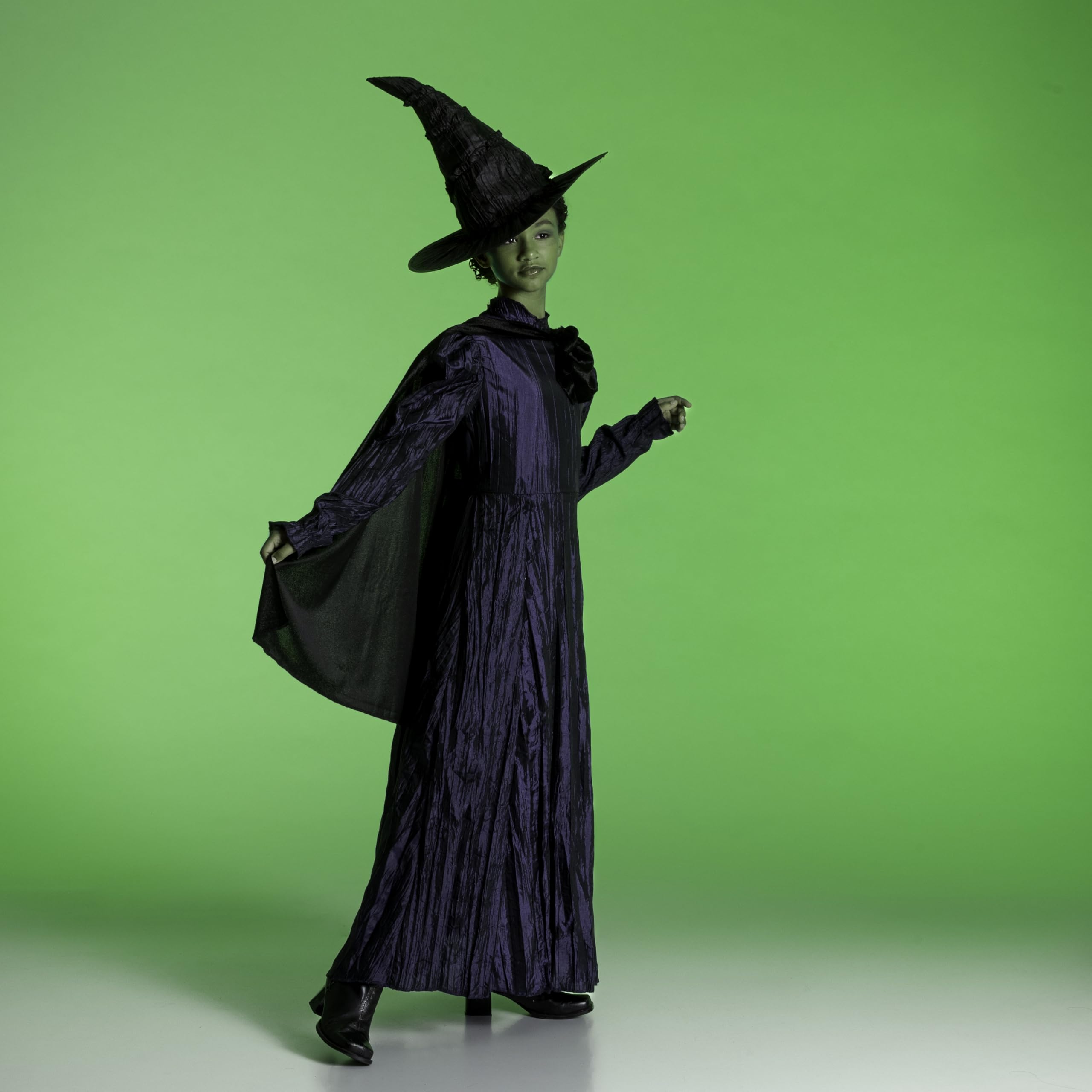 Snapklik.com : Wicked Elphaba Costume For Girls, Deluxe Official Wicked ...