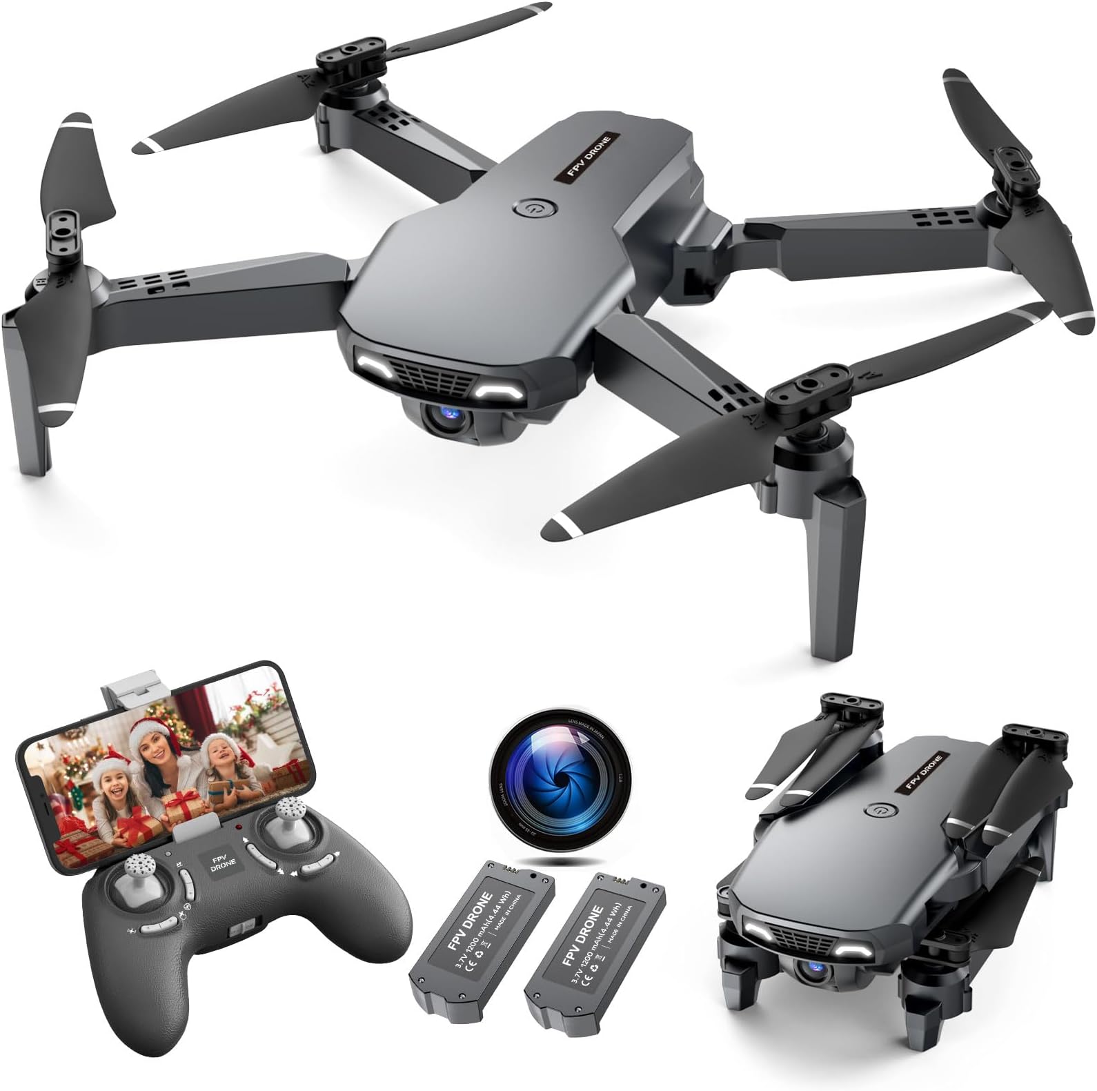 Amazon.com: Drone with Camera, Drones for Kids and Beginners, Teen Boys ...