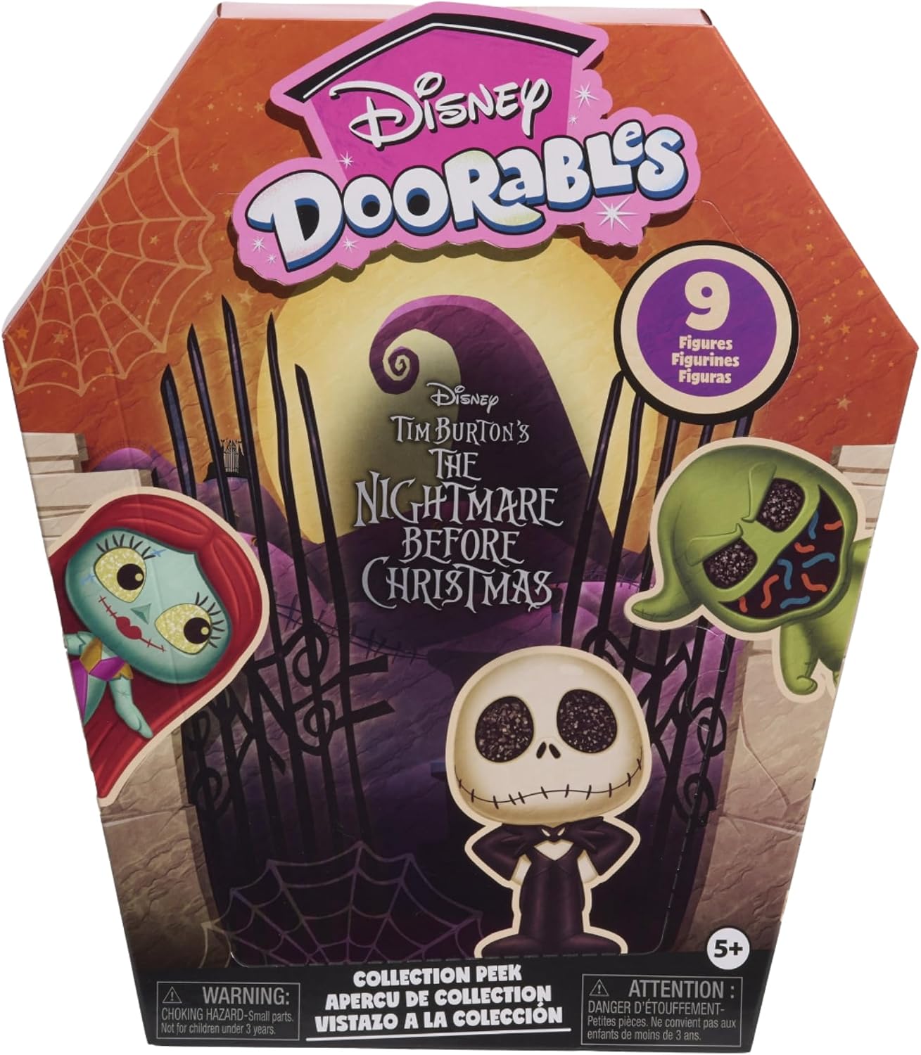 Amazon.com: Disney Doorables The Nightmare Before Christmas Collection ...