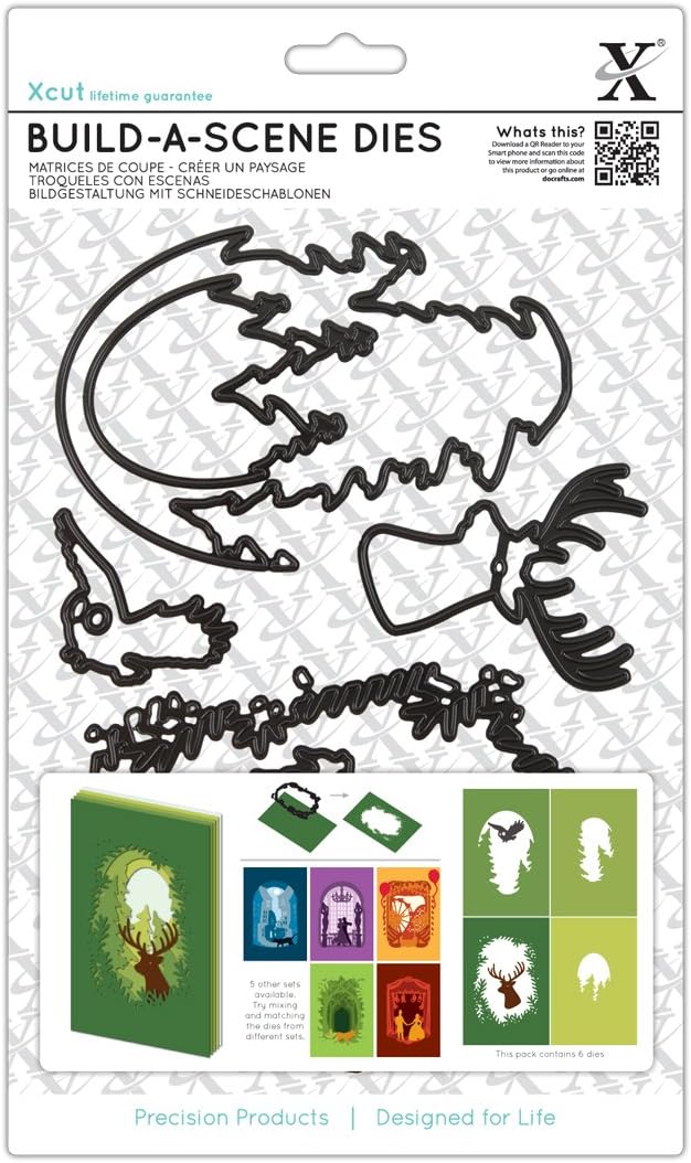 Xcut Forest Shadow Box Die, Paper, 6-Pack : Amazon.co.uk: Home & Kitchen