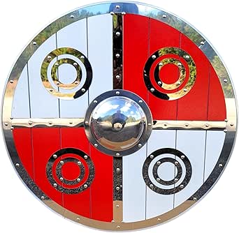 Amazon.com: Scottish Targe Highland Warrior Handmade Medieval Wooden ...