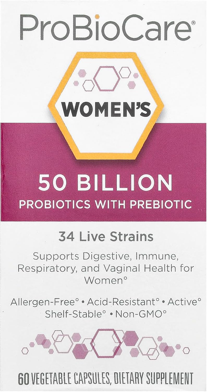 Amazon.com: ProBioCare Probiotic for Women - Featuring 50 Billion CFUs ...