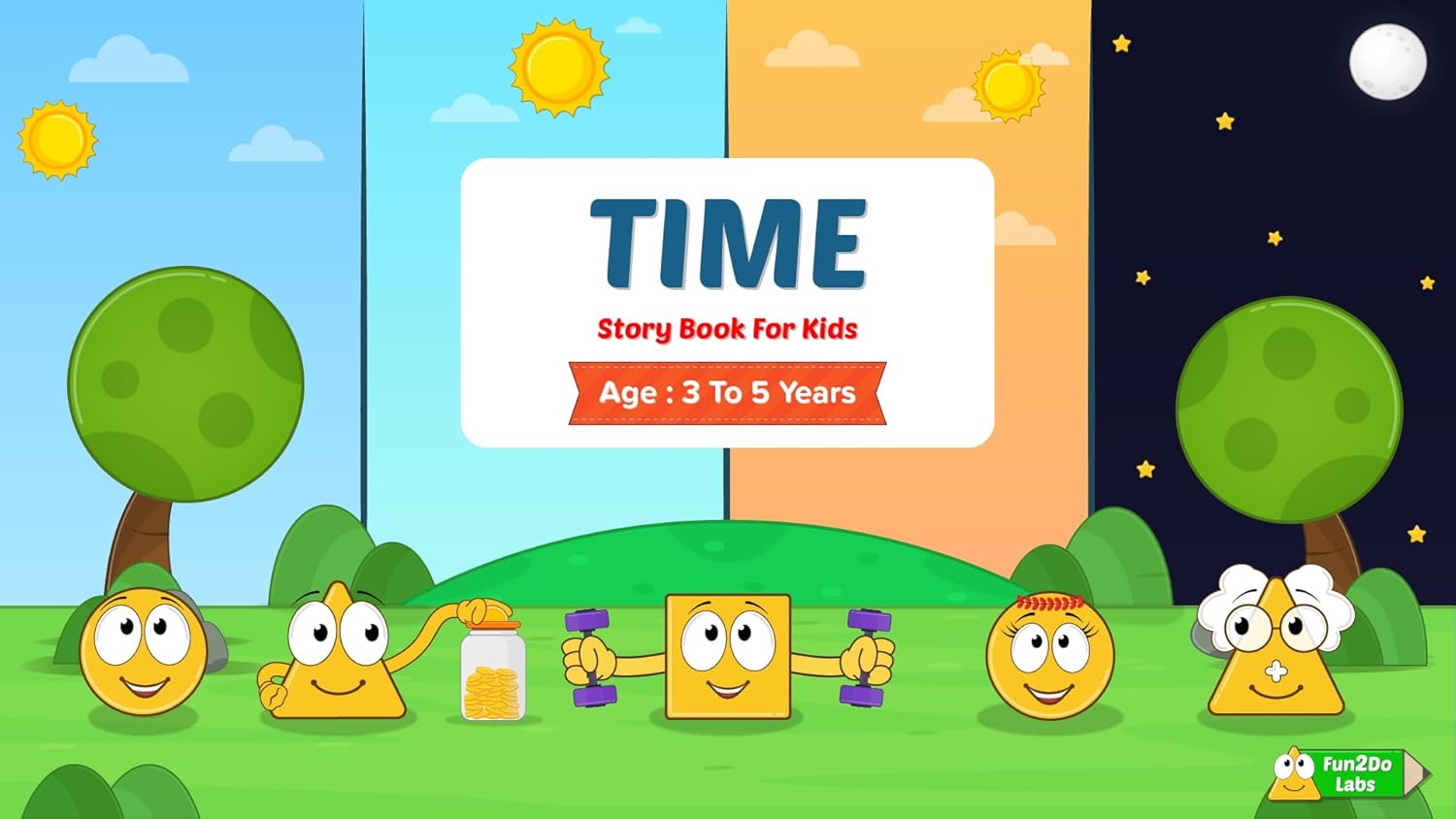 Time: Math Story Book for Kids Aged 3 to 5 eBook : Labs, Fun2Do: Amazon ...