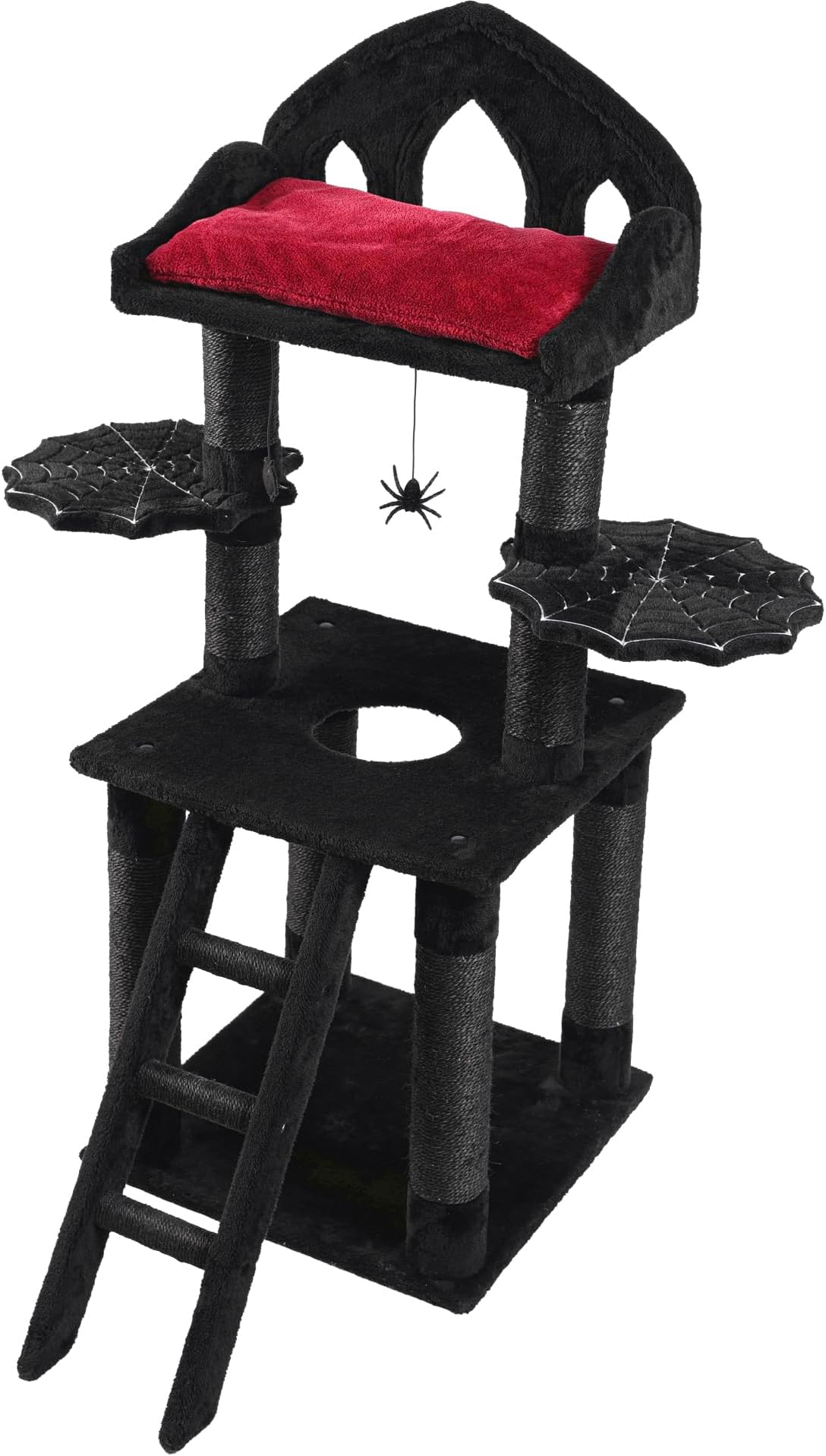 Amazon.com : Gothic Cat Tree - 51in Halloween Cat Tree with Regal ...