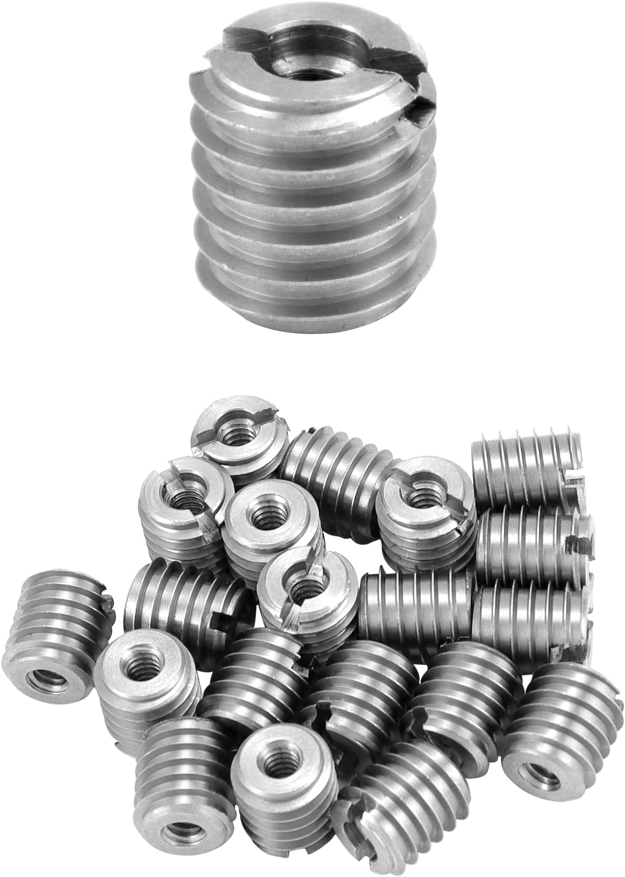 Amazon.com: 1/4-20 Hex Drive Threaded Inserts for Wood - 40 Pieces ...