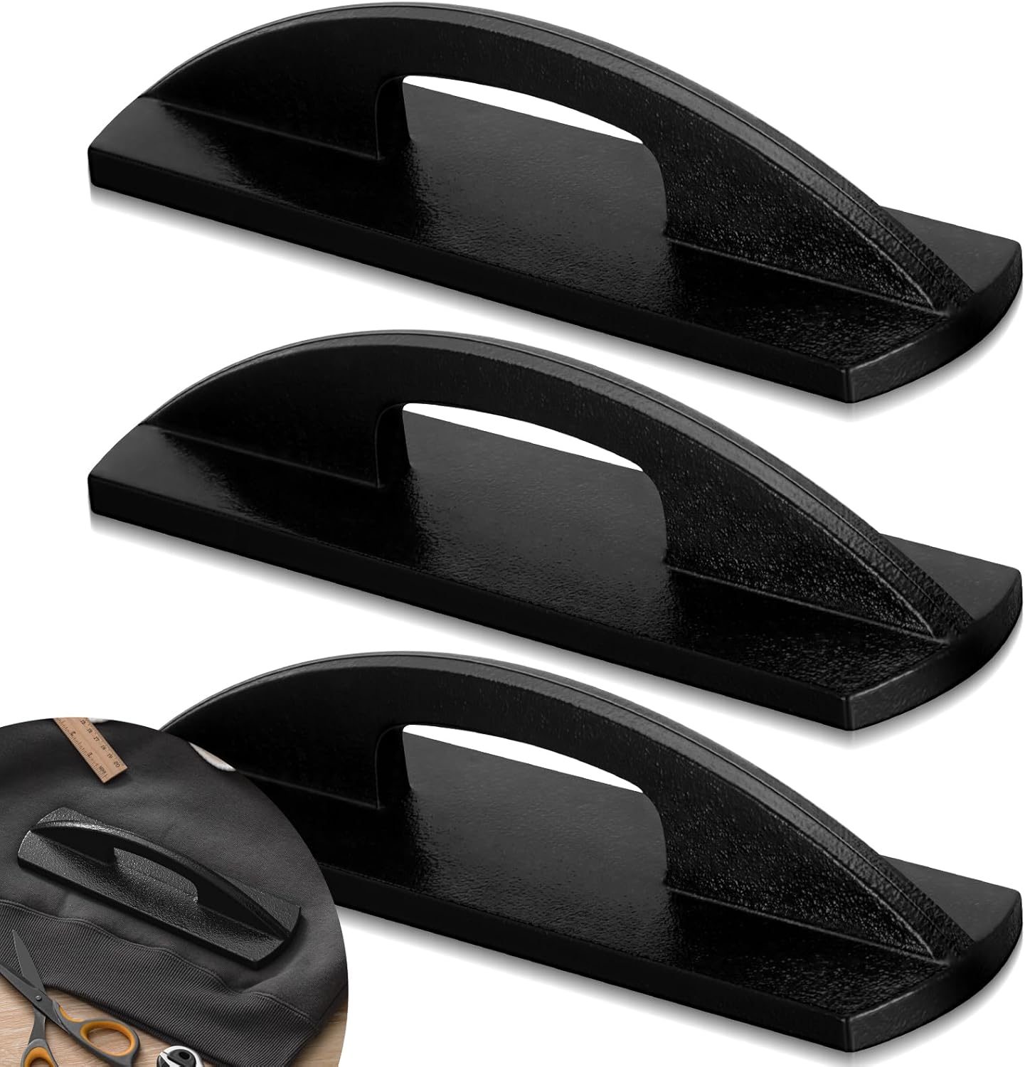 Zonon 3 Pack Pattern Weights Heavy Duty Cast Iron Sewing Weights for ...