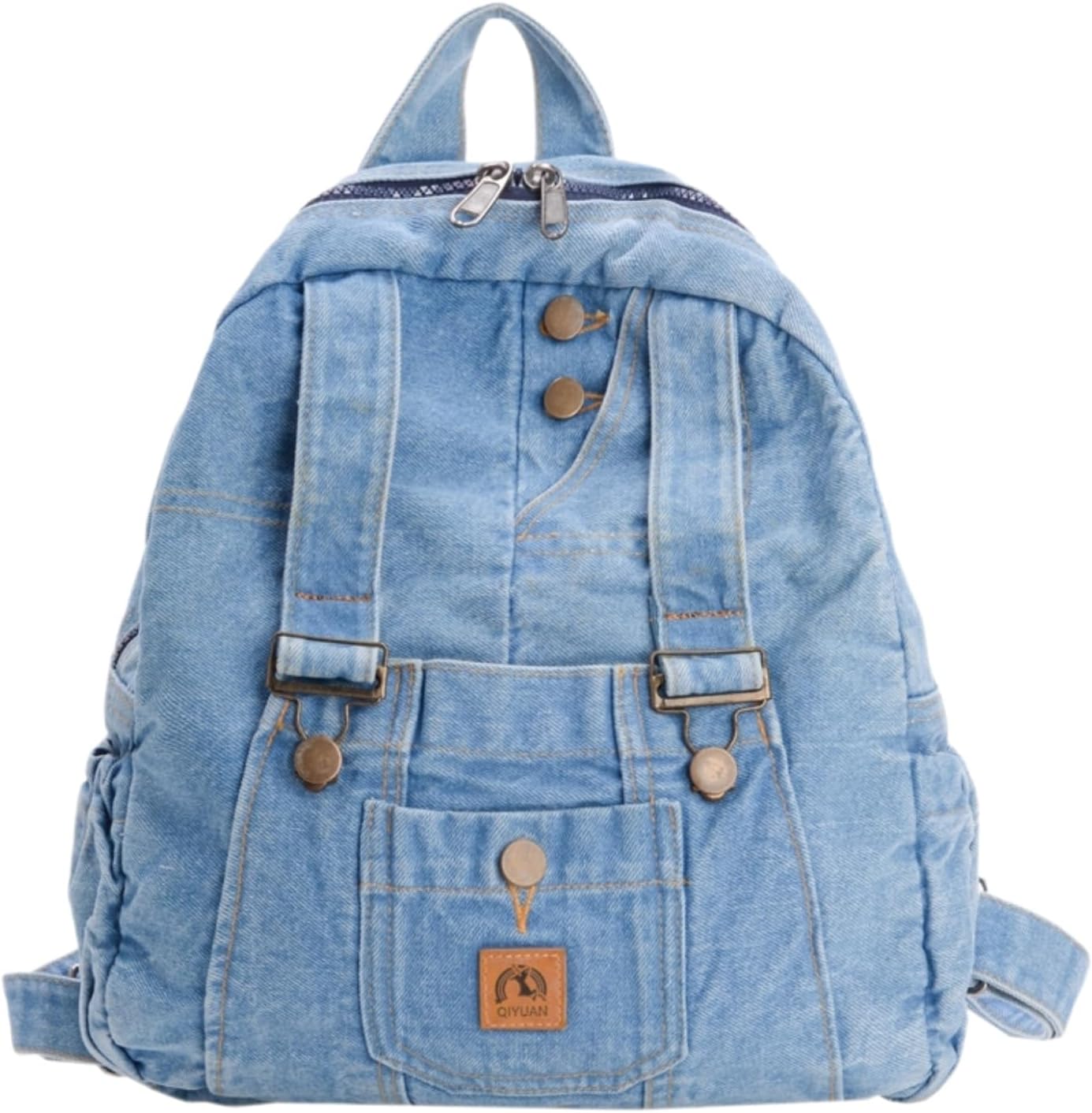 Amazon.com: Denim Backpack for Women Vintage Y2K Grunge Style ...