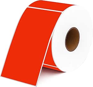 Amazon.com : PARLAIM 3 X 5 Inch Adhesive Rectangular Color Coding ...