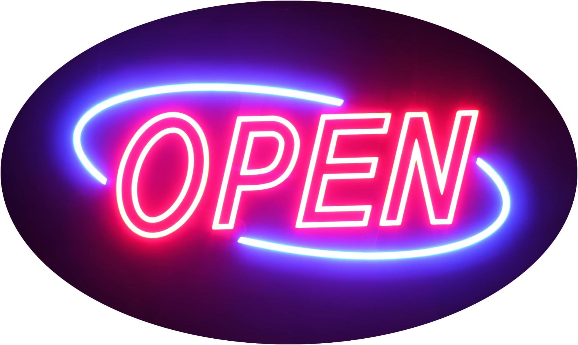 Amazon.com: Optiva Open Signs for Business, Ultra Bright Open Sign with ...