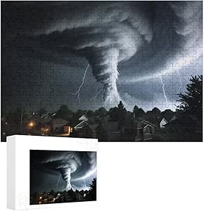 Amazon.com: Jigsaw Puzzles Tornado Forming During A Severe Weather ...