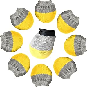 Amazon.com: Xiufortion 8 PCS Luggage Suitcase Wheels Socks Dust Socks ...