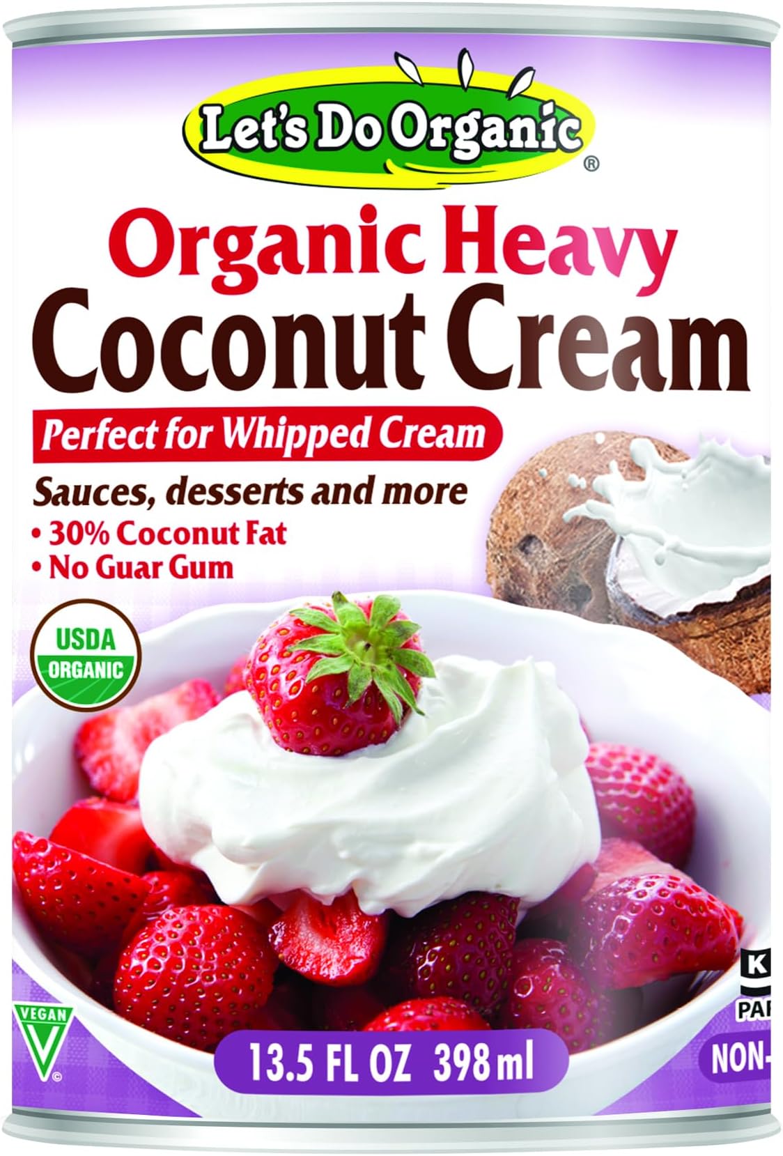 Amazon.com: Thai Coco - Organic Coconut Cream Full Fat Unsweetened - 14 ...
