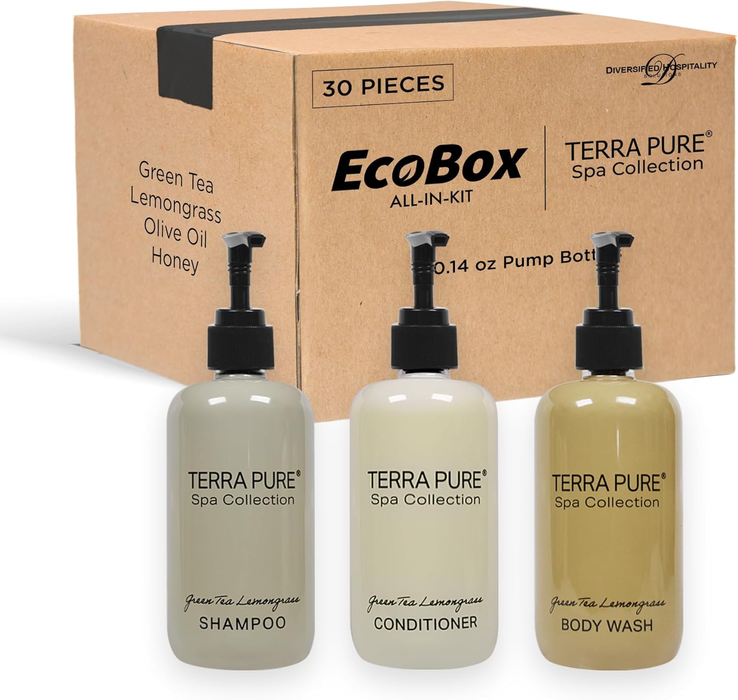 Amazon.com : Terra Pure Spa Collection 30 Piece Ecobox All-In-Kit | 1 ...