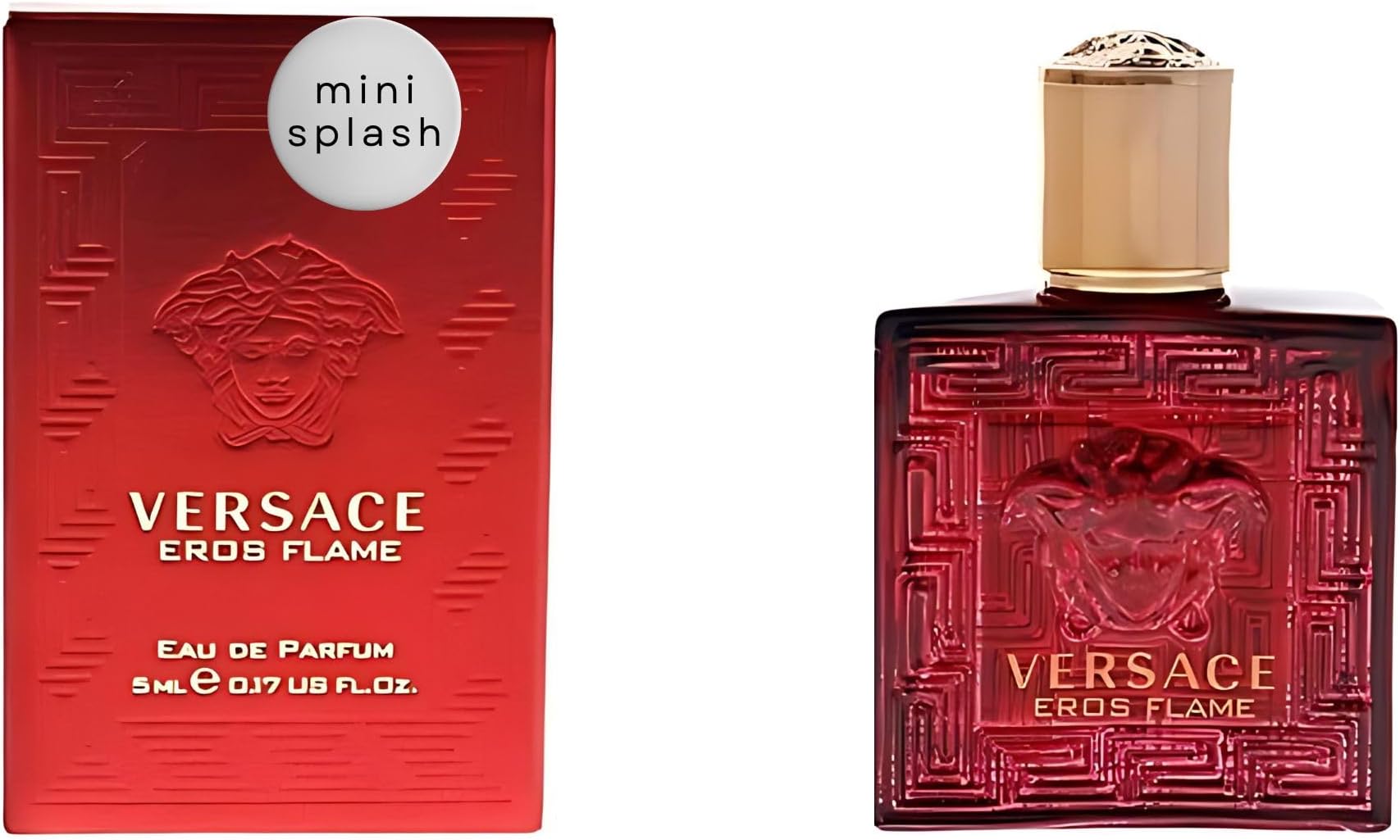 Amazon.com : Versace Eros Eau De Toilette Travel Sample Spray Vial .03 ...