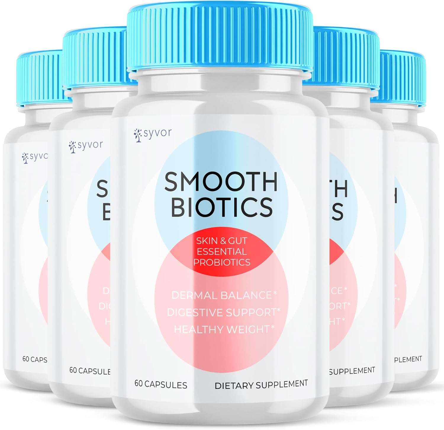 Amazon.com: (5 Pack) Smooth Biotics Pills - Smooth Biotic Skin & Gut ...