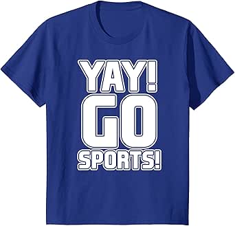 Amazon.com: 5 Color Choices- YAY! GO SPORTS! : Clothing, Shoes & Jewelry
