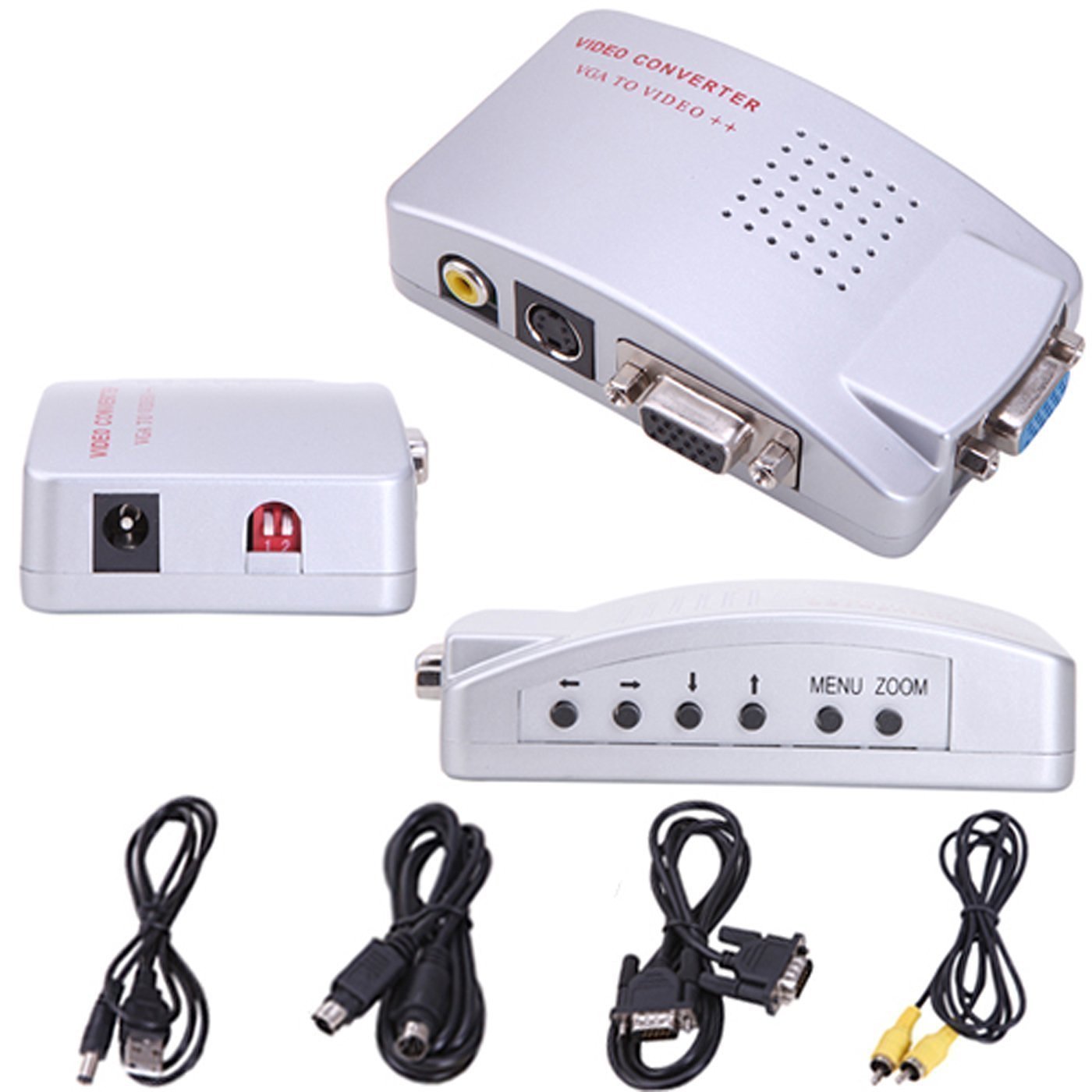 Buy High Resolution VGA Video Conversion VGA to Video S-Video/PC to TV ...