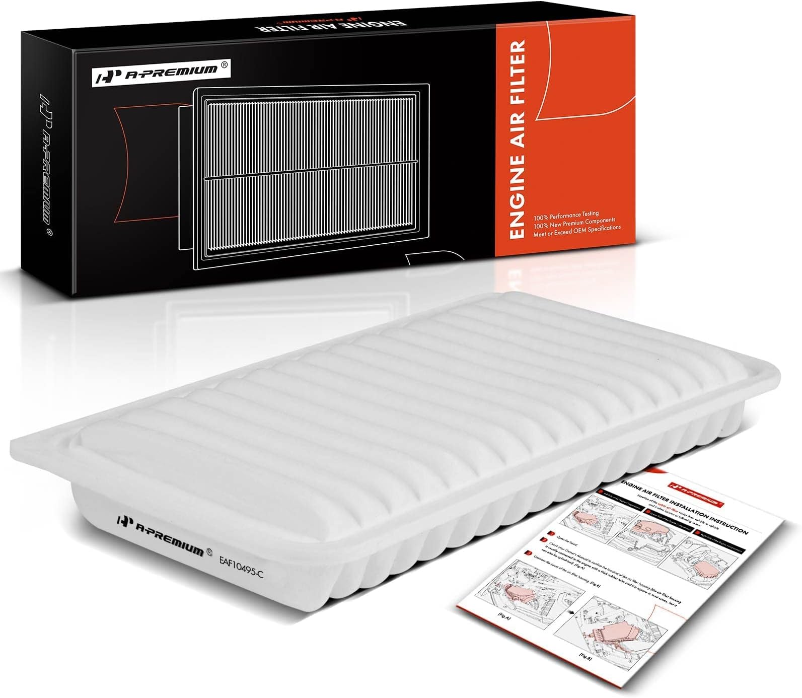 Amazon.com: A-Premium Engine Air Filter Compatible with Volvo XC90 2003 ...