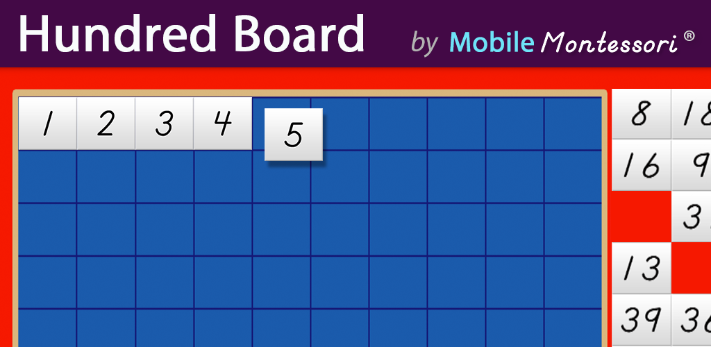 Montessori Hundred Board - Counting from 1 to 100, A Montessori ...