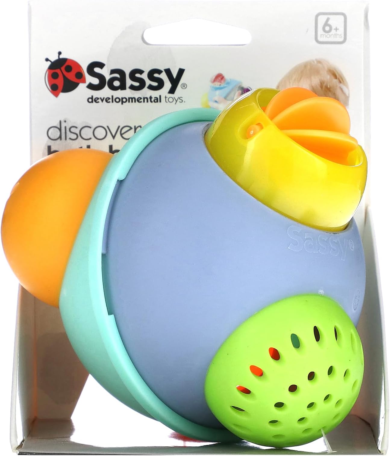 Amazon.com: Sassy Whirling Waterfall Suction Toy for Bathtime - Stem ...