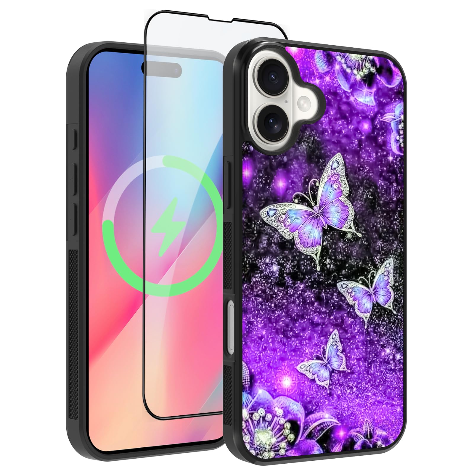 Amazon.com: OOK Magnetic for iPhone 16 Plus Case [Compatible with ...