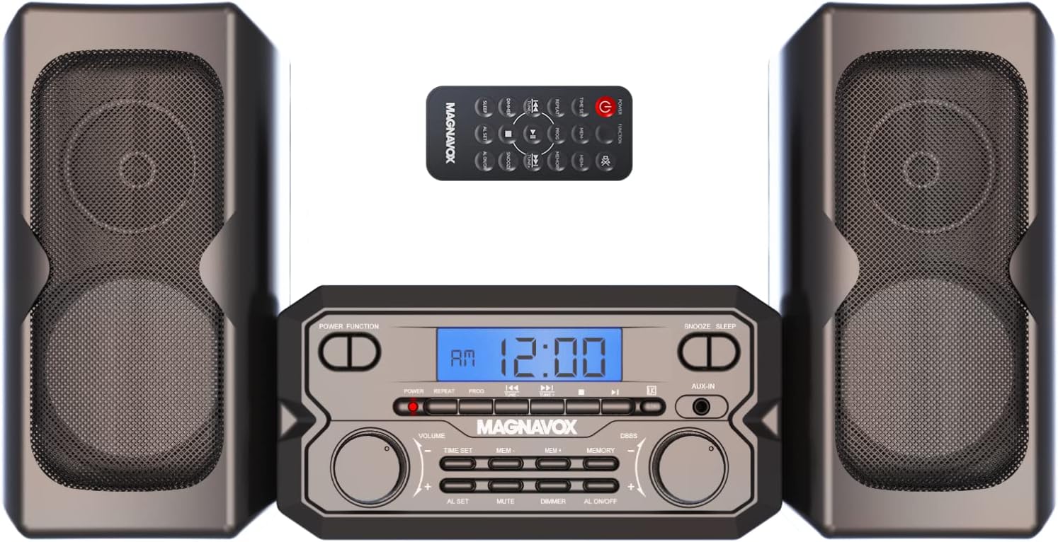 Magnavox MM435 Compact Shelf System Black : Amazon.ca: Electronics