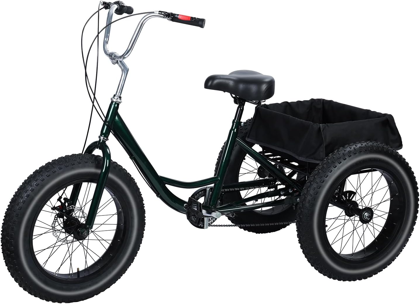 Amazon.com : Fat Tire Trike for Adults, Fat Tire Tricycle for Adults, 7 ...