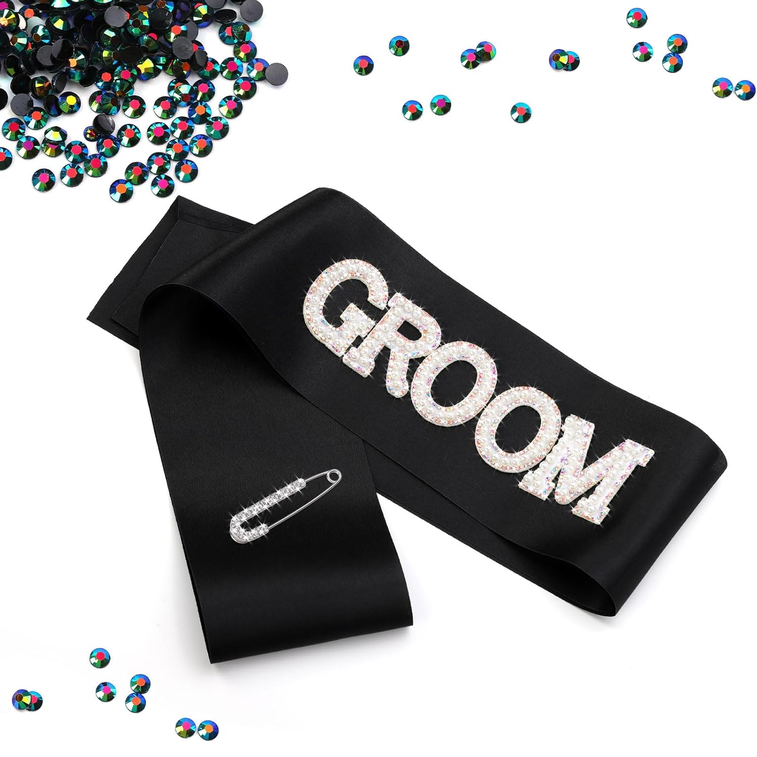 Amazon.com: Etercycle Groom Sash, Bachelor Party Sash Wedding ...