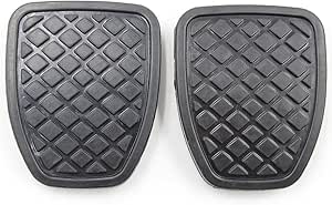 Amazon.com: Koauto 2Pcs Brake & Clutch Pedal Pad Rubber Cover for ...