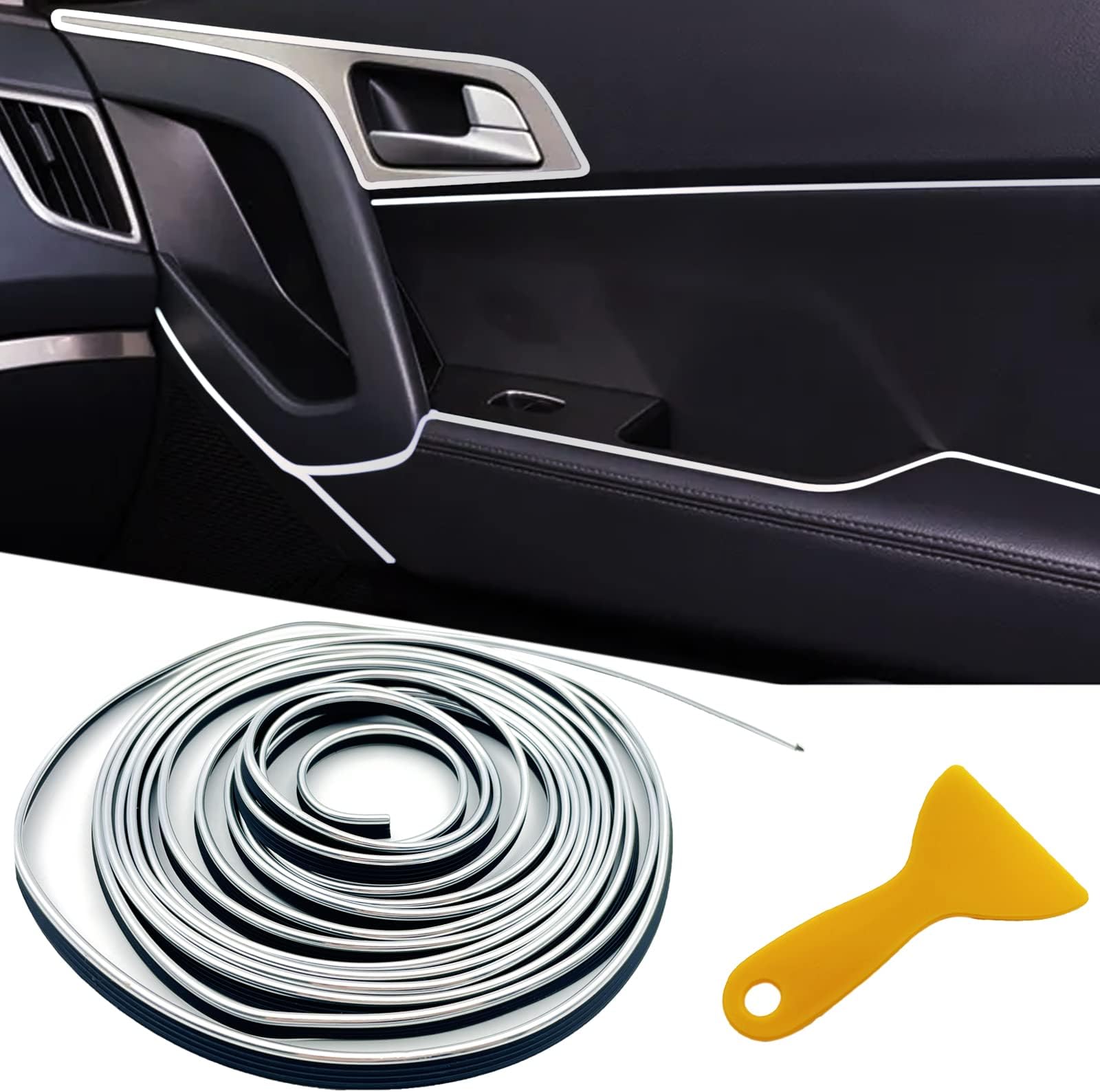 Amazon.com: OSIFIT Car Interior Trim Strips,Universal 16.4 ft Car ...