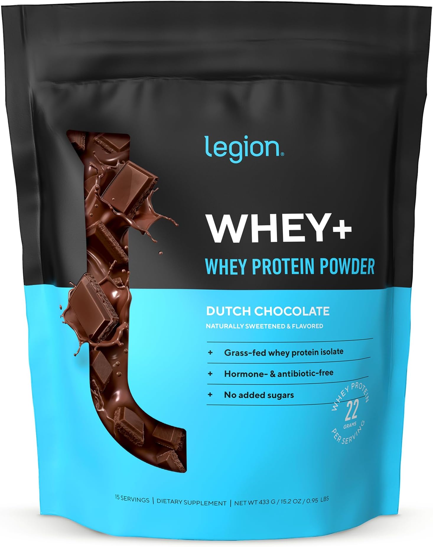 Amazon.com: LEGION Whey+ Protein Whey Isolate from Grass Fed Cows ...