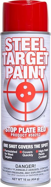 Amazon.com: Steel Target Paint- 16 oz Aerosol Paint in a Can for ...