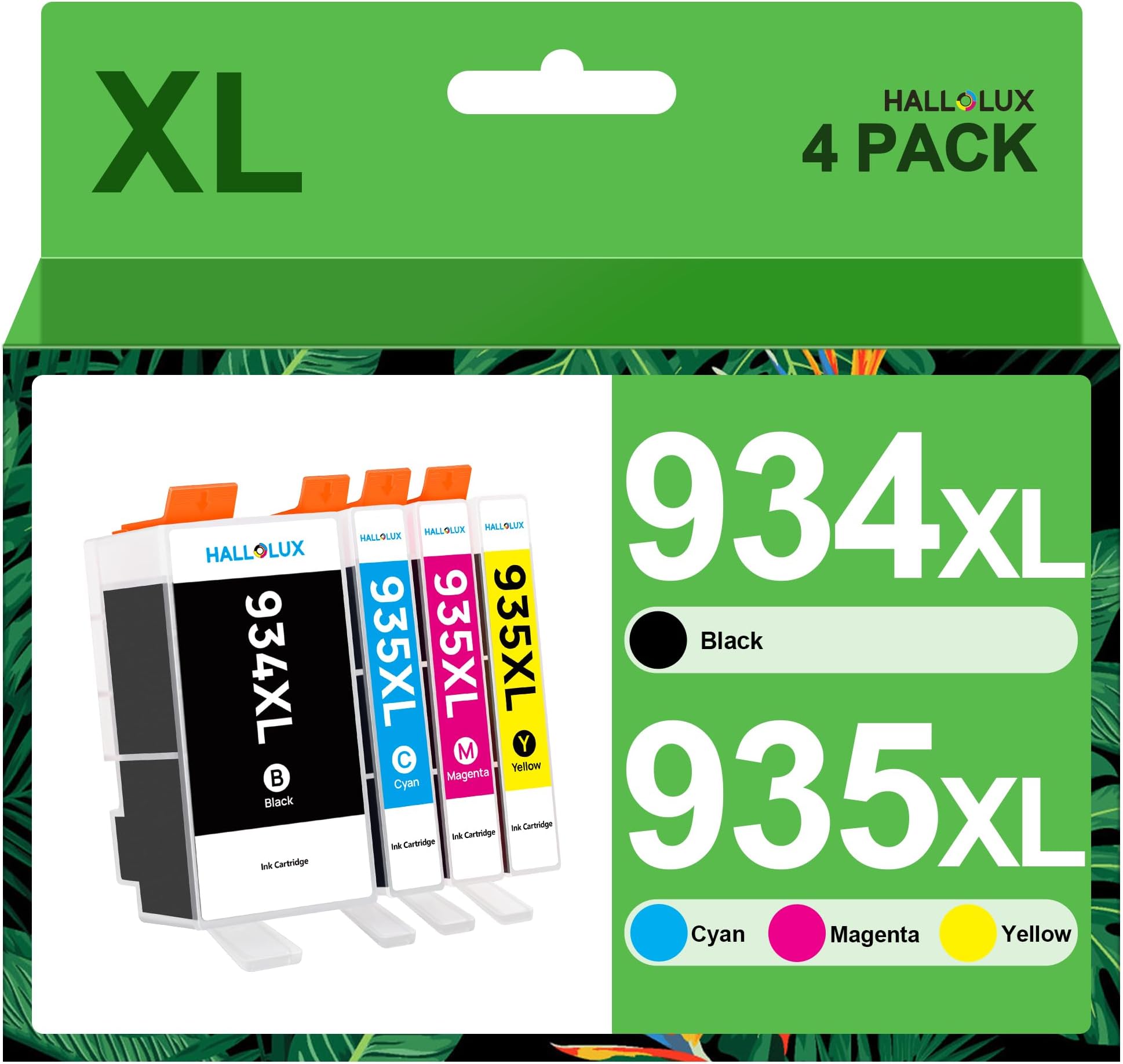 Smart Ink Cartucce Compatibili per HP 934 XL 934XL (BK/C/M/Y 4 Combo ...