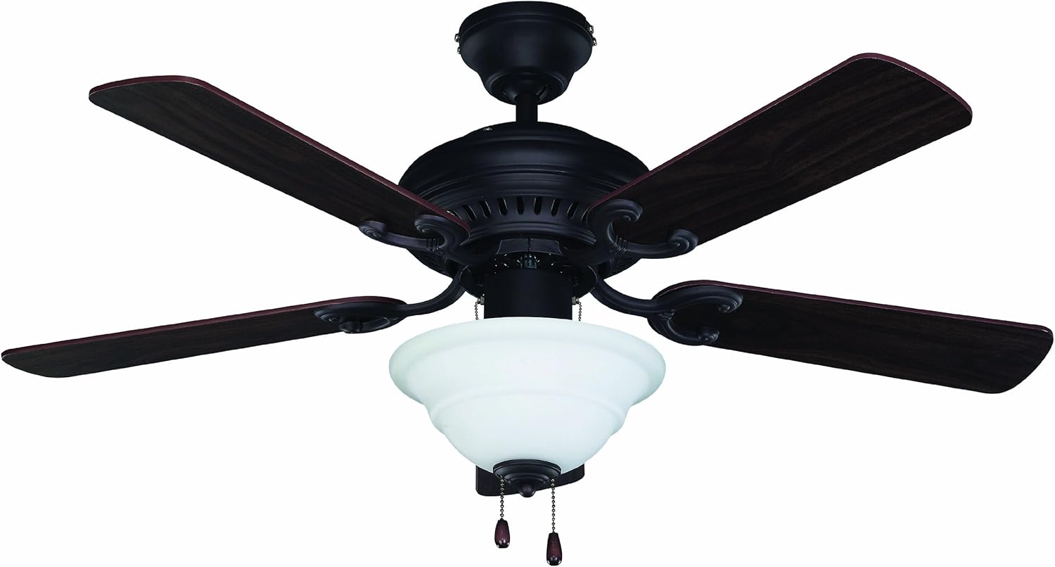 Canarm FENMORE ORB 2 Light 42-Inch Fenmore Ceiling Fan, Oil Rubbed ...