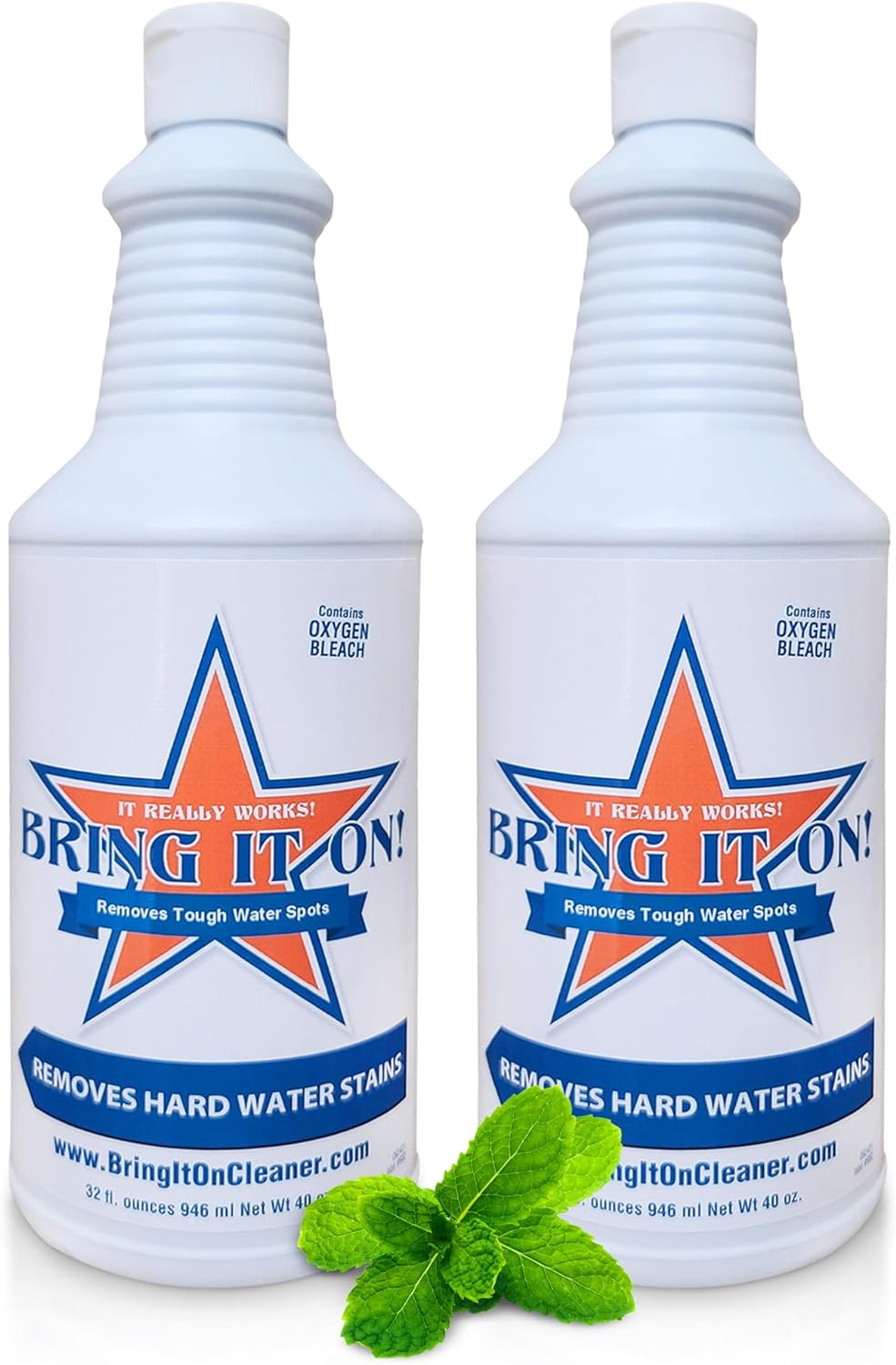Amazon.com: Bring It On Cleaner Hard Water Stain Remover for Glass ...