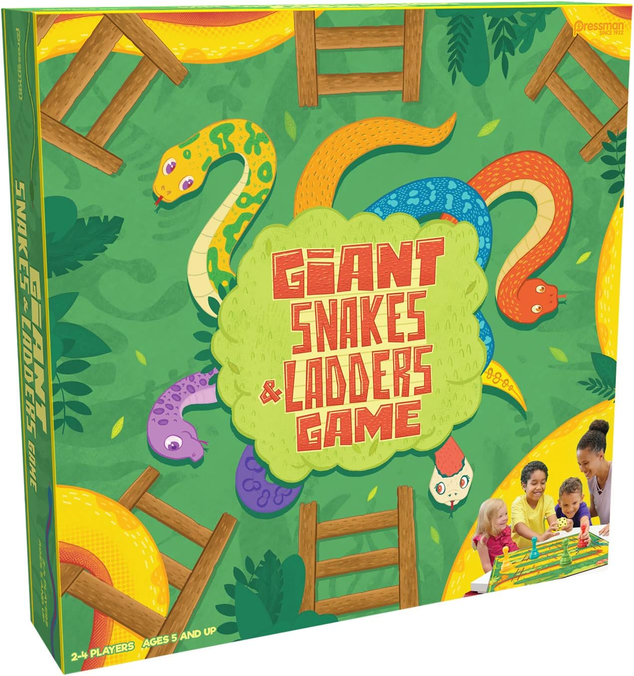 Buy Pressman Toys Giant Snakes & Ladders Game (4 Player) Online at Low ...
