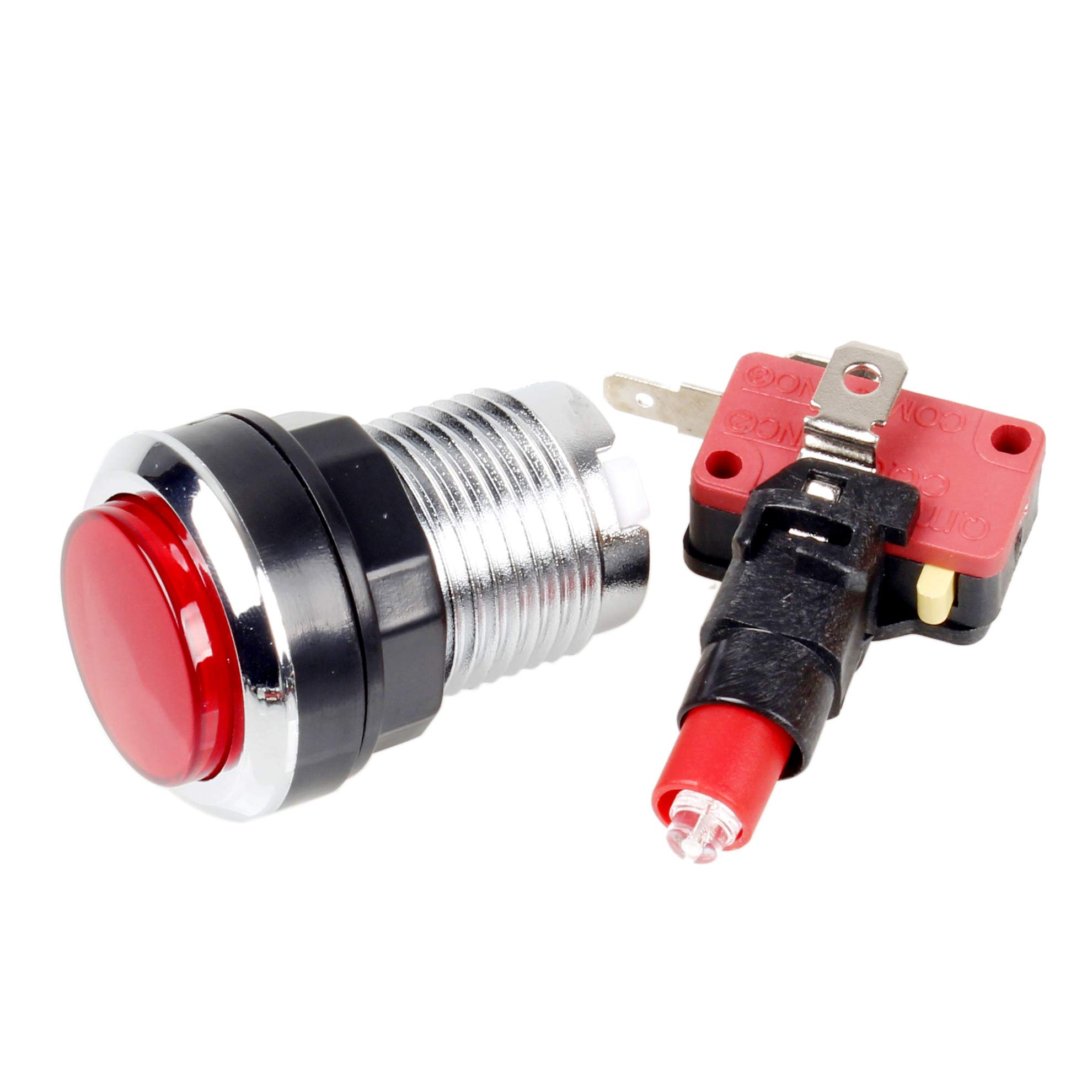 Snapklik.com : EG STARTS 10 Pcs/Lots Chrome Plating 30mm LED ...