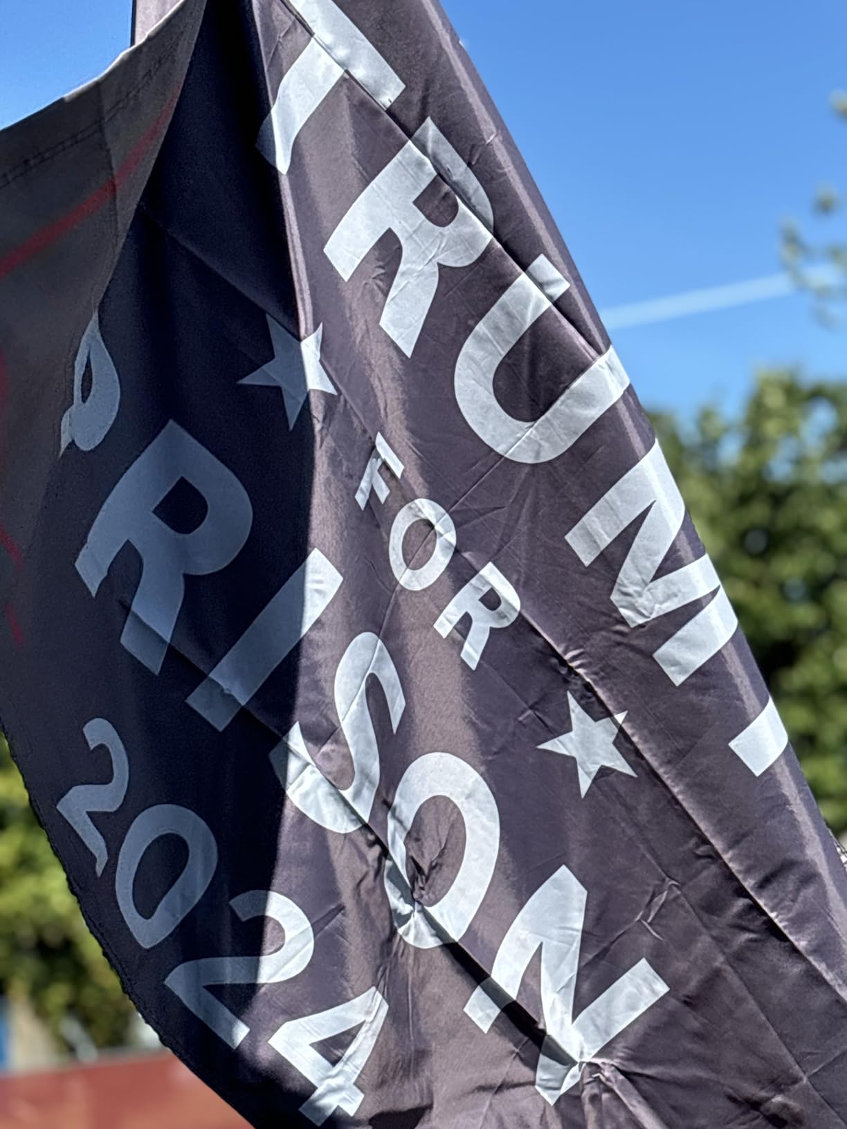 Amazon.com: Trump For Prison 2024 Flag 3X5 Feet Anti Trump Lock Trump ...