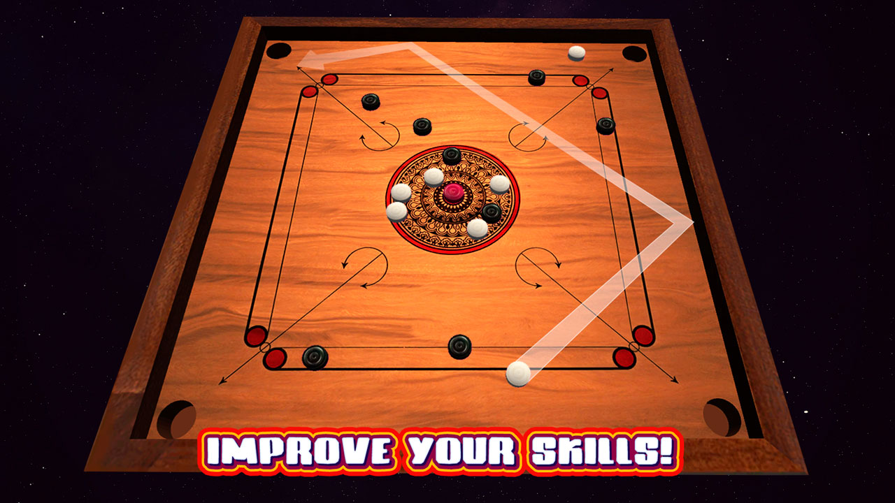Carrom Board Game: Pool Billiards Pro Striker | Indian Heroes Pocket ...