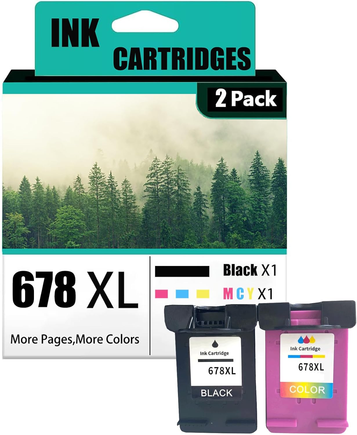 Amazon.com: 678 XL Ink Cartridges Compatible for HP Deskjet 3548 4518 ...