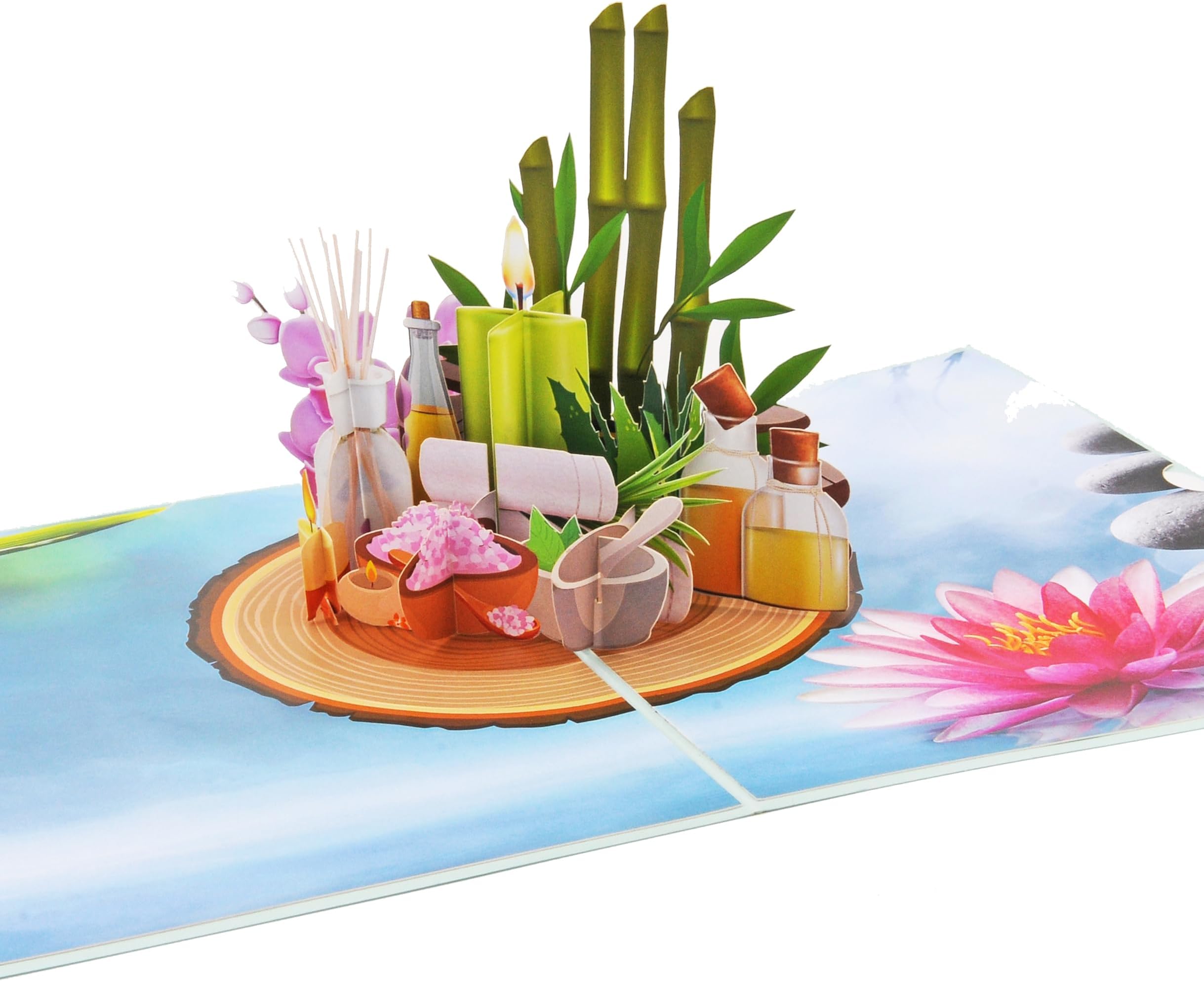 Favour Pop Up® - 3D Wellness Gutschein Karte für Spa & Entspannung ...