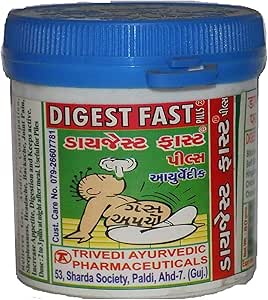 Amazon.com: Trivedi Ayurvedic Digest Fast Tablets for Good Digestion ...