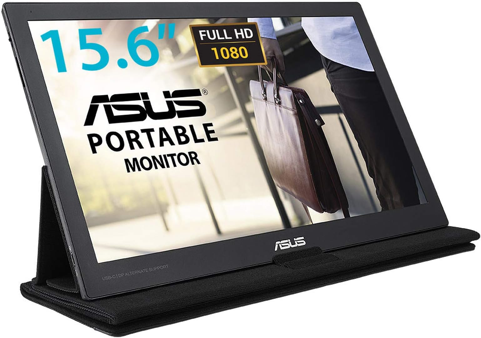 ASUS MB169C+ 15.6 Inch Portable Monitor, FHD (1920x1080), IPS, Flicker ...