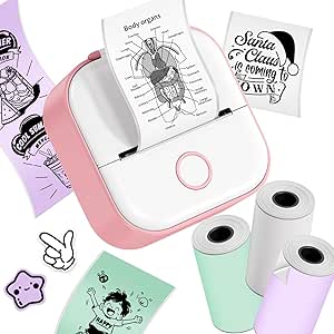 Phomemo Mini Portable Printer, Print Pod, Bluetooth Smart Pocket ...
