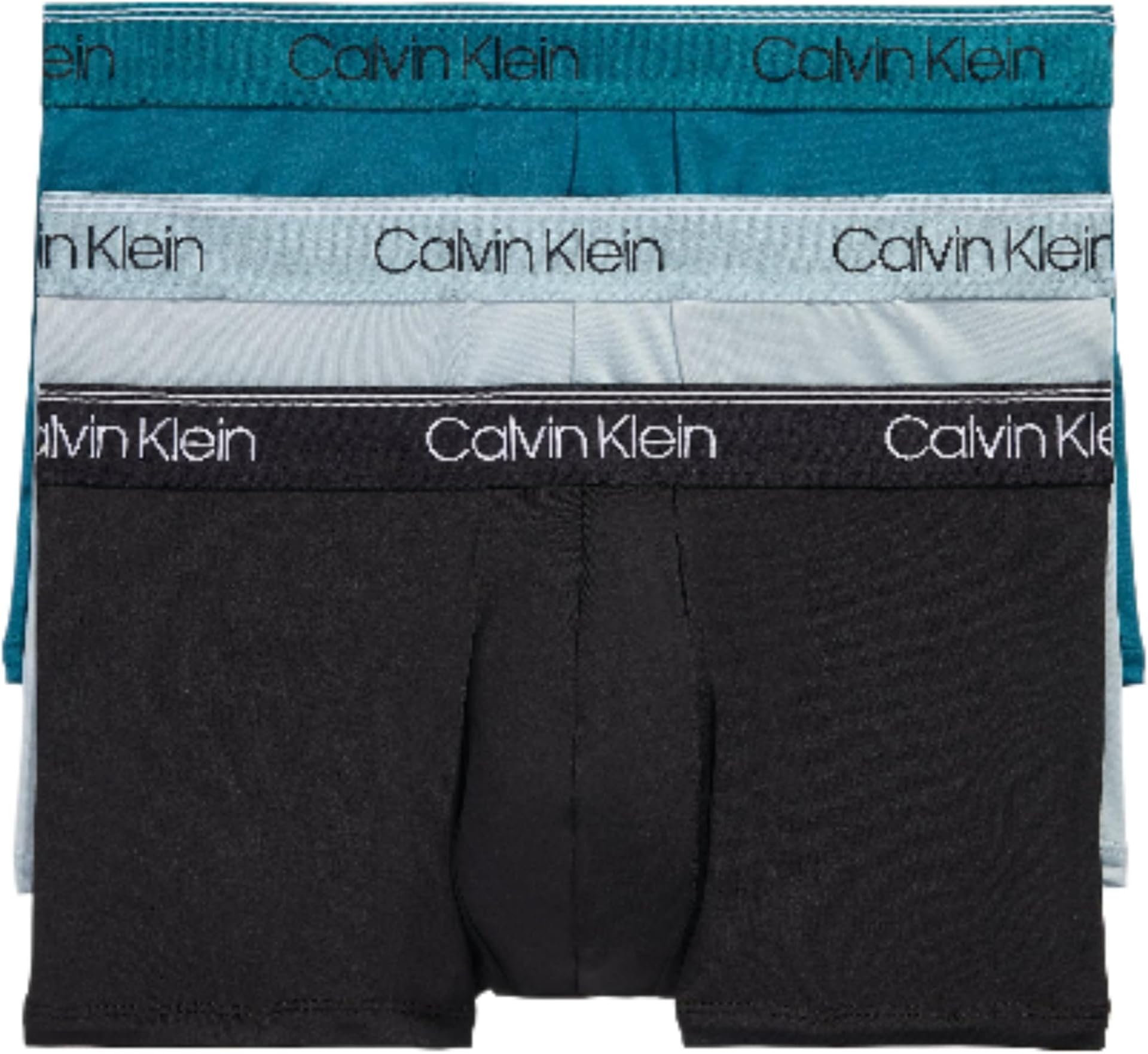 Calvin Klein Mens Underwear Microfiber Stretch 3 Pack Trunk ...
