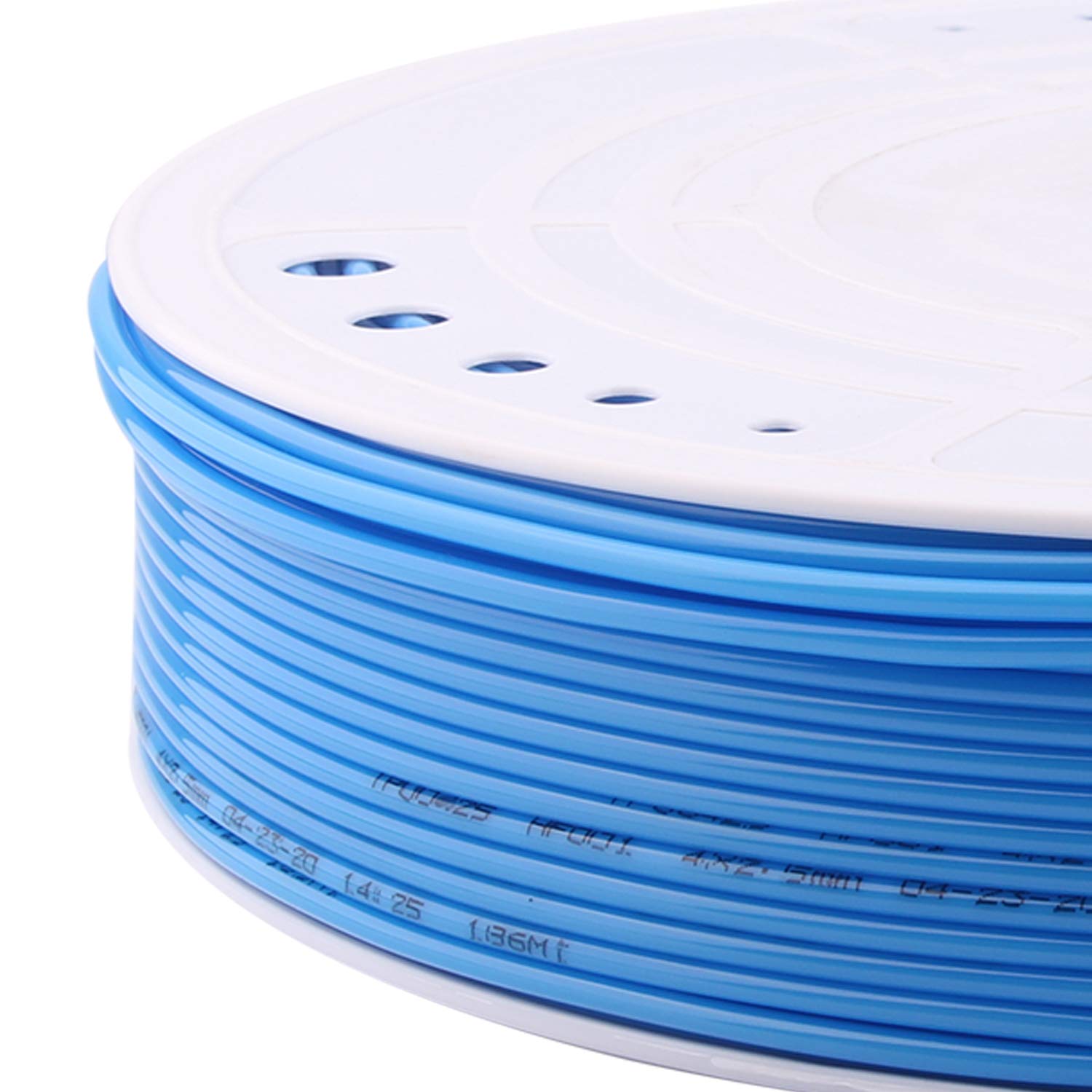 Snapklik.com : DERPIPE Pneumatic Hose 4mm OD 2.5mm ID Blue Polyurethane ...